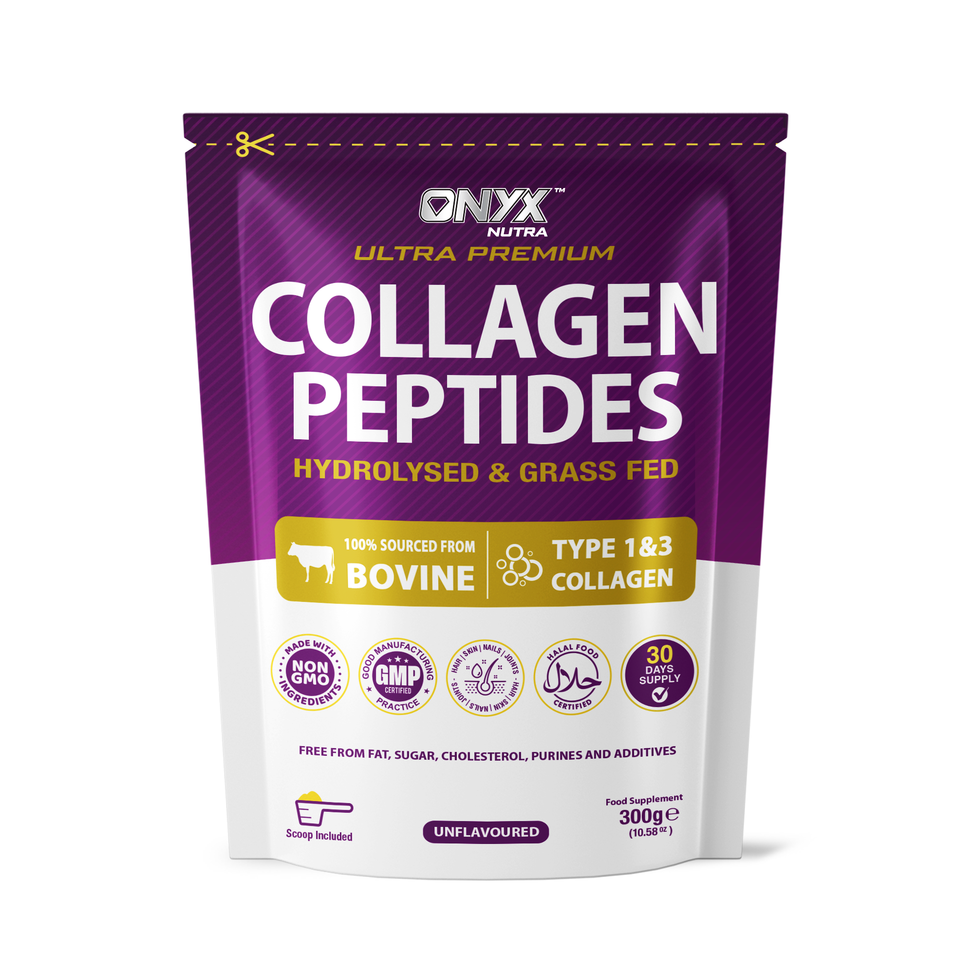Collagen Peptides 300g – ONYX NUTRA