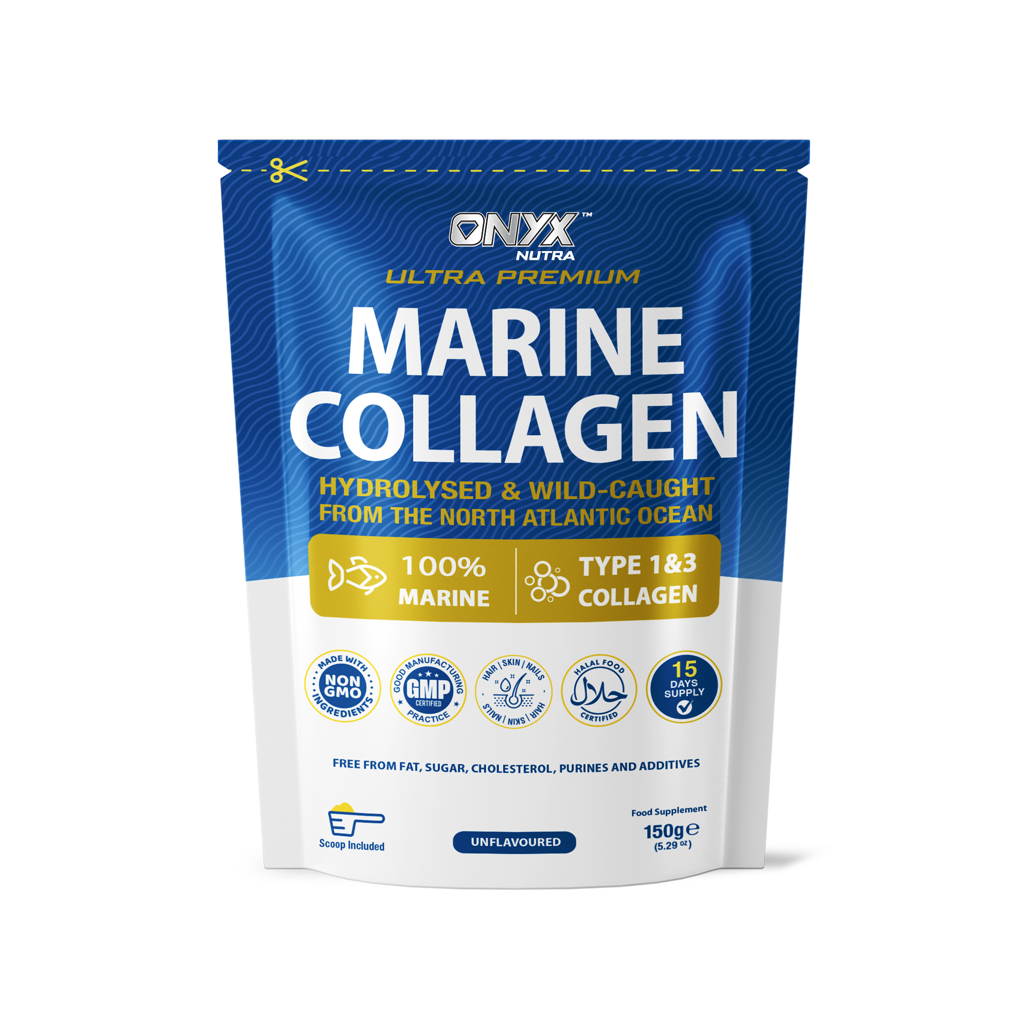 Marine Collagen Peptides 150g – ONYX NUTRA